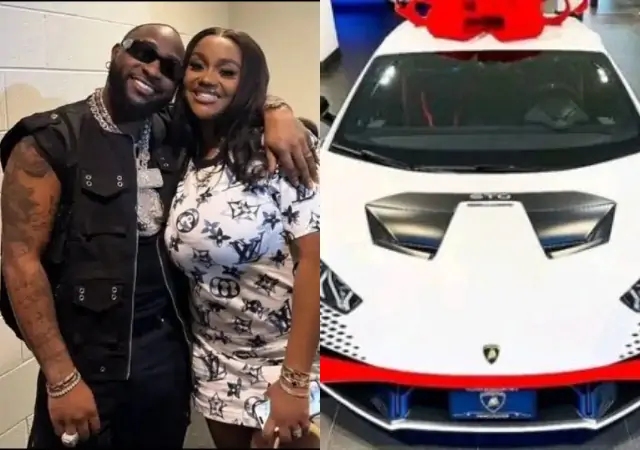 Davido Gifts Chioma a N70 Million Lamborghini for Valentine's Day